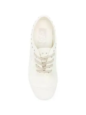 VANS Stud-embellished Lace-up Sneakers - Neutrals