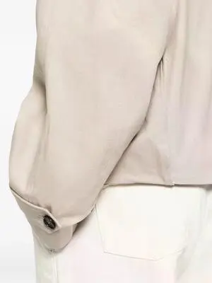 Séfr Cosme Button-up Flap-pocket Jacket - Neutrals