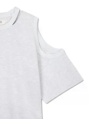 STUDIO TOMBOY Cut-out T-shirt