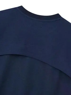 STUDIO TOMBOY Graphic-print Back-flap T-shirt - Blue