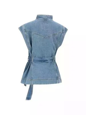 BOSS Belted Denim Vest