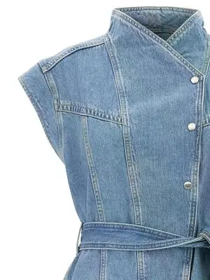 BOSS Belted Denim Vest