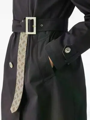 Herno Belted Trench Coat - Blue