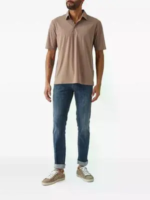 Herno Short-sleeve Polo Shirt - Neutrals