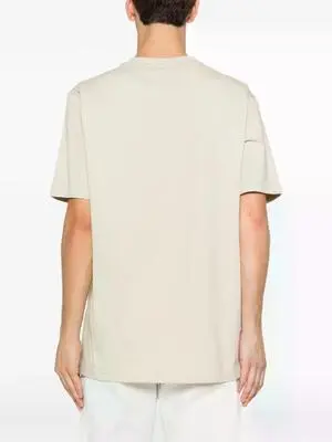 BOSS Logo-print Short-sleeve T-shirt - Neutrals