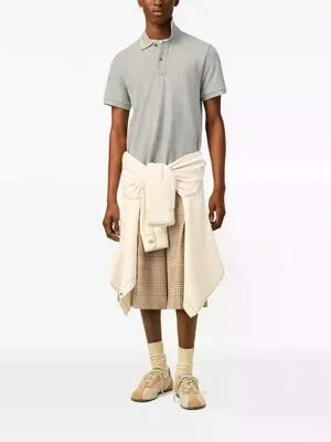 AMI Paris De Coeur Short-sleeves Polo Shirt - Grey