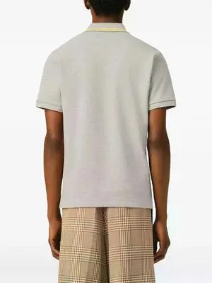 AMI Paris De Coeur Short-sleeves Polo Shirt - Grey