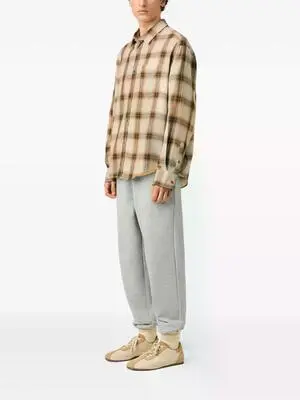 Ami De Coeur Checkered Boxy Shirt - Neutrals