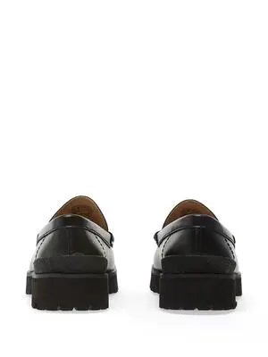Clarks Yukoner Penny Loafers - Black