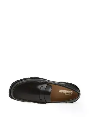 Clarks Yukoner Penny Loafers - Black
