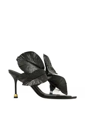 VANDA NOVAK Daisy Leaf-detail Sandals