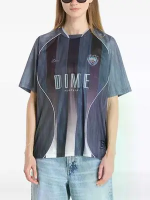 DIME Striped-pattern T-shirt