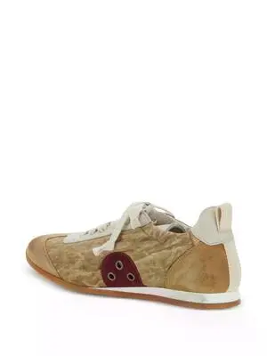 UMA WANG Panelled Low-top Sneakers - Neutrals