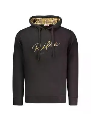 RIFLE Logo-print Drawstring Hoodie