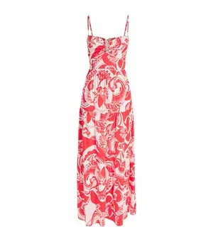 Melissa Odabash Paola Maxi Dress - Red