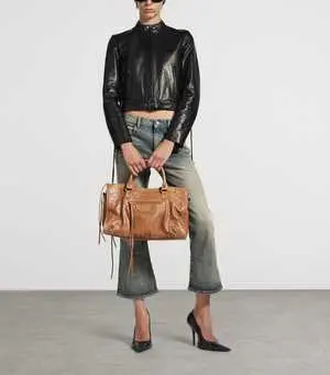 Balenciaga Le City Top-handle Bag - Brown