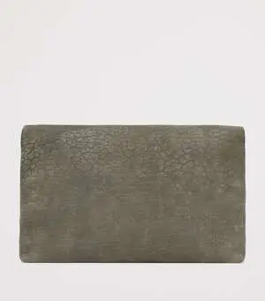 Saint Laurent Large Cassandre Envelope Pouch - Grey
