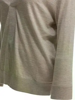SA SU PHI V-neck Cashmere-blend Sweater - Neutrals
