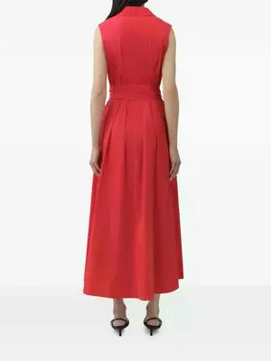 Simkhai Genny Sleeveless Belted Maxi Dress
