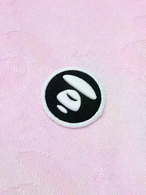 AAPE BY *A BATHING APE Moonface Embroidered Jacquard T-shirt