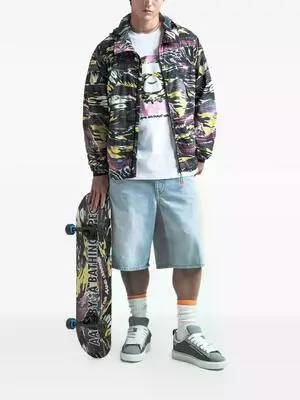 AAPE BY *A BATHING APE Patterned Hooded Jacket