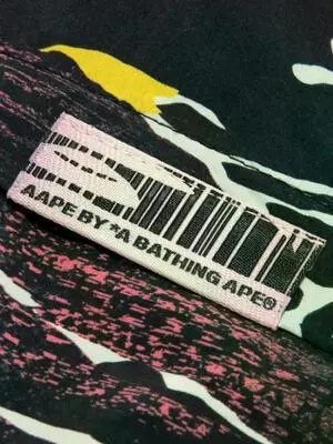 AAPE BY *A BATHING APE Patterned Hooded Jacket