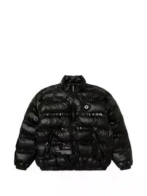 AAPE BY *A BATHING APE Moonface Logo Puffer Jacket