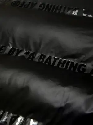 AAPE BY *A BATHING APE Moonface Logo Puffer Jacket