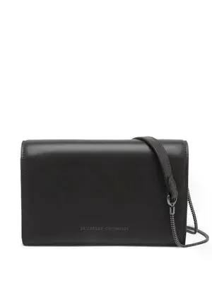 Brunello Cucinelli Leather Chain Wallet