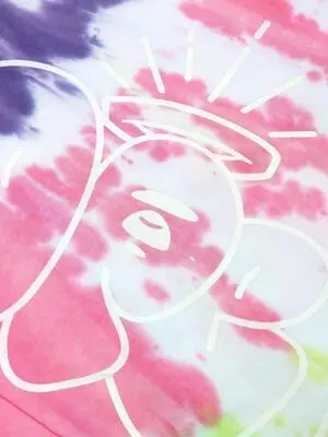 AAPE BY *A BATHING APE Moonface Tie-dye T-shirt - Multicolour