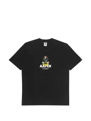 AAPE BY *A BATHING APE X Erik Inkala Aaper Aldo Graphic-print T-shirt