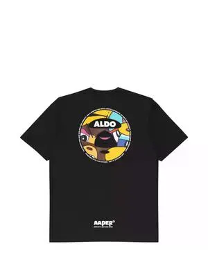 AAPE BY *A BATHING APE X Erik Inkala Aaper Aldo Graphic-print T-shirt