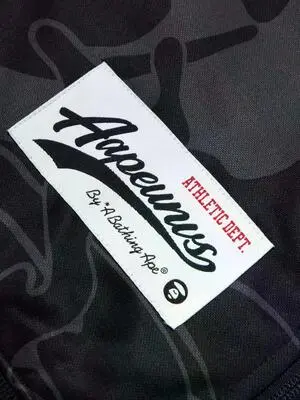 AAPE BY *A BATHING APE Moonface Embroidered Track Jacket