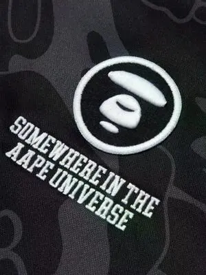 AAPE BY *A BATHING APE Moonface Embroidered Track Jacket