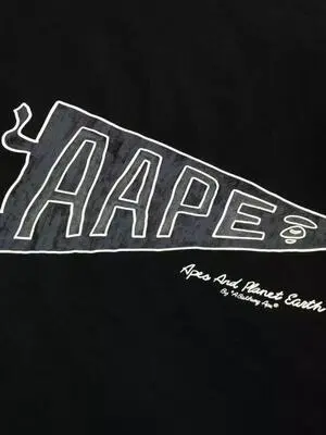 AAPE BY *A BATHING APE Aapeunvs Logo-print T-shirt
