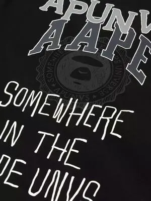 AAPE BY *A BATHING APE Aapeunvs Logo-print T-shirt