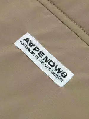 AAPE BY *A BATHING APE Logo-patch Zip-up Jacket