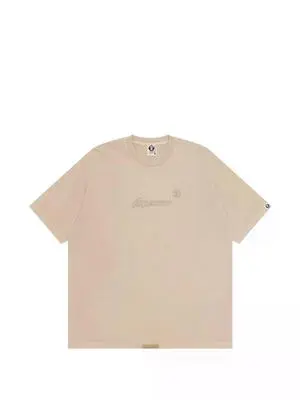 AAPE BY *A BATHING APE Logo-embroidered Camouflage-print T-shirt