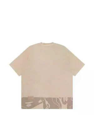 AAPE BY *A BATHING APE Logo-embroidered Camouflage-print T-shirt
