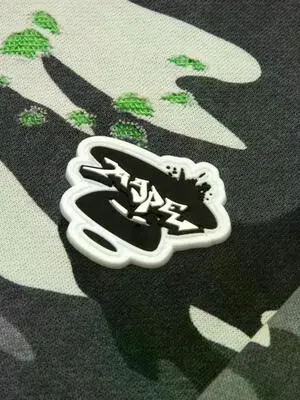 AAPE BY *A BATHING APE Camouflage-pattern Track Pants - Grey