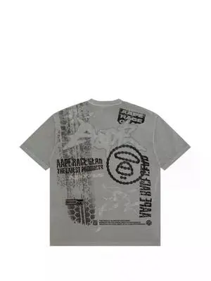 AAPE BY *A BATHING APE Moonface Graphic-print T-shirt