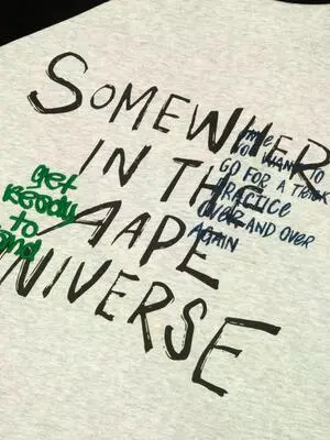 AAPE BY *A BATHING APE Raglan-sleeves T-shirt