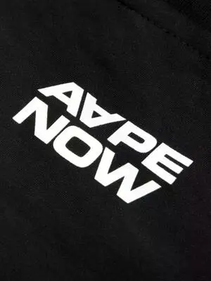AAPE BY *A BATHING APE Moonface Logo-patch Sweater