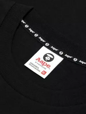 AAPE BY *A BATHING APE Moonface-print T-shirt