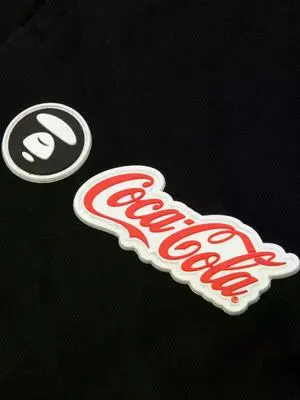 AAPE BY *A BATHING APE X Coca-cola Logo-patch Sweat Shorts