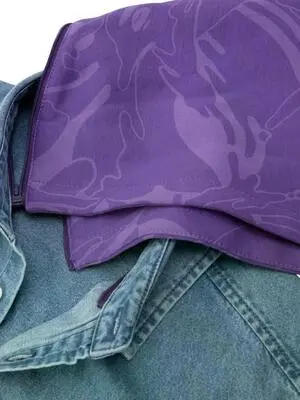 AAPE BY *A BATHING APE Moonface Embroidered Hooded Shirt