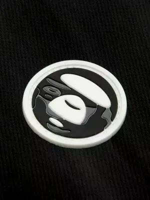 AAPE BY *A BATHING APE Moonface Logo-patch Polo Shirt