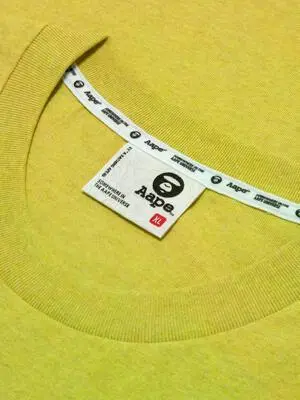 AAPE BY *A BATHING APE Graphic-print T-shirt - Yellow