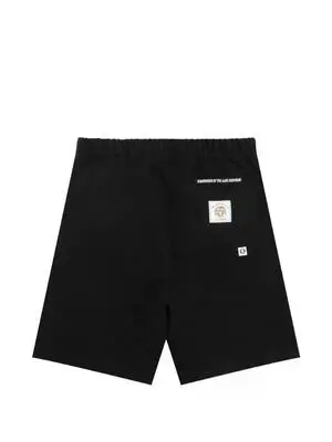AAPE BY *A BATHING APE Logo-patch Relaxed Fit Shorts