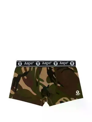 AAPE BY *A BATHING APE Camo Moonface Boxer Shorts